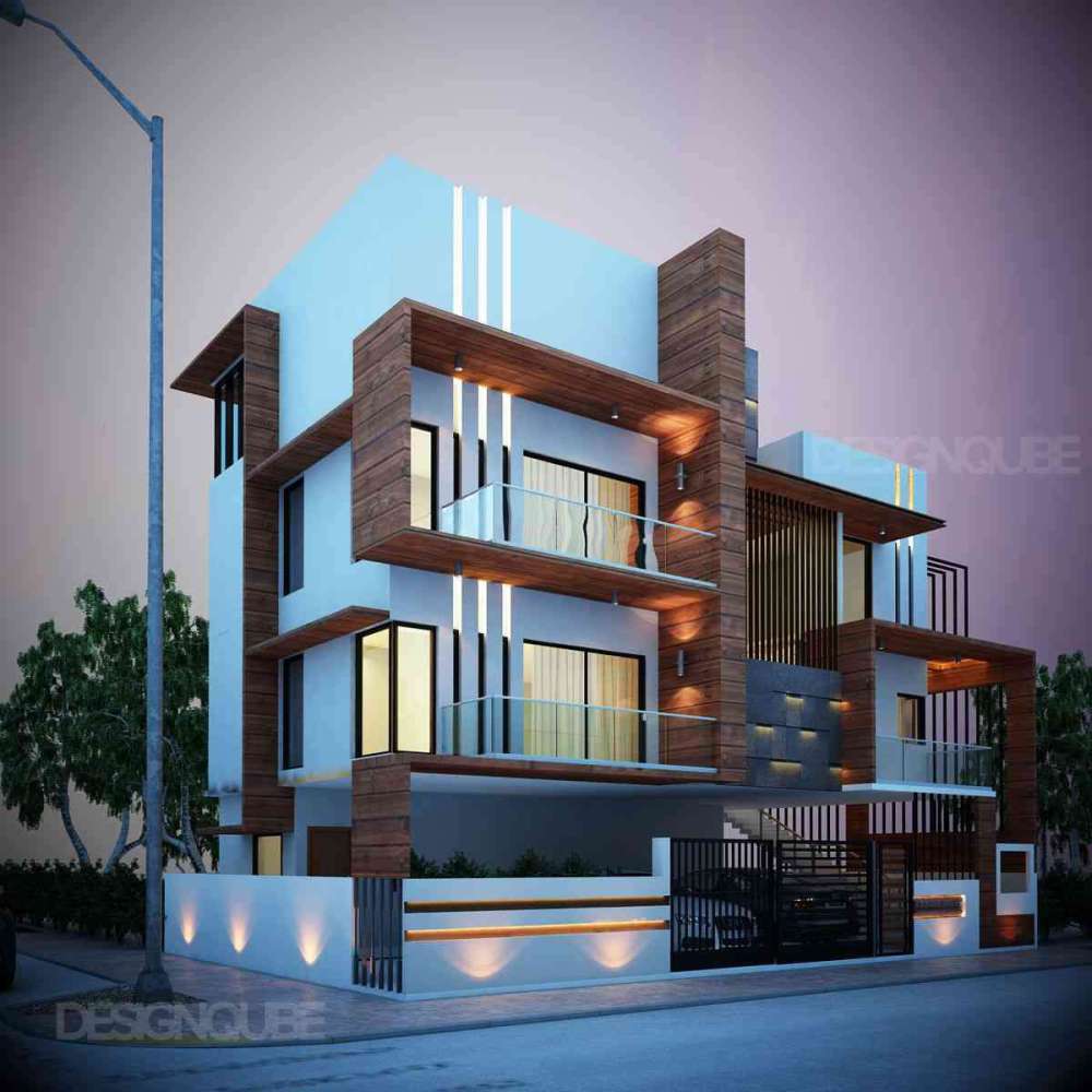 Villa Architecture at Naganathpura, Bangalore